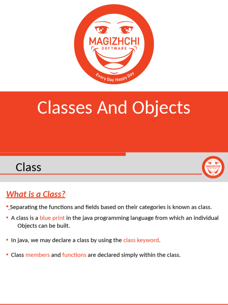 Class and Object | PDF