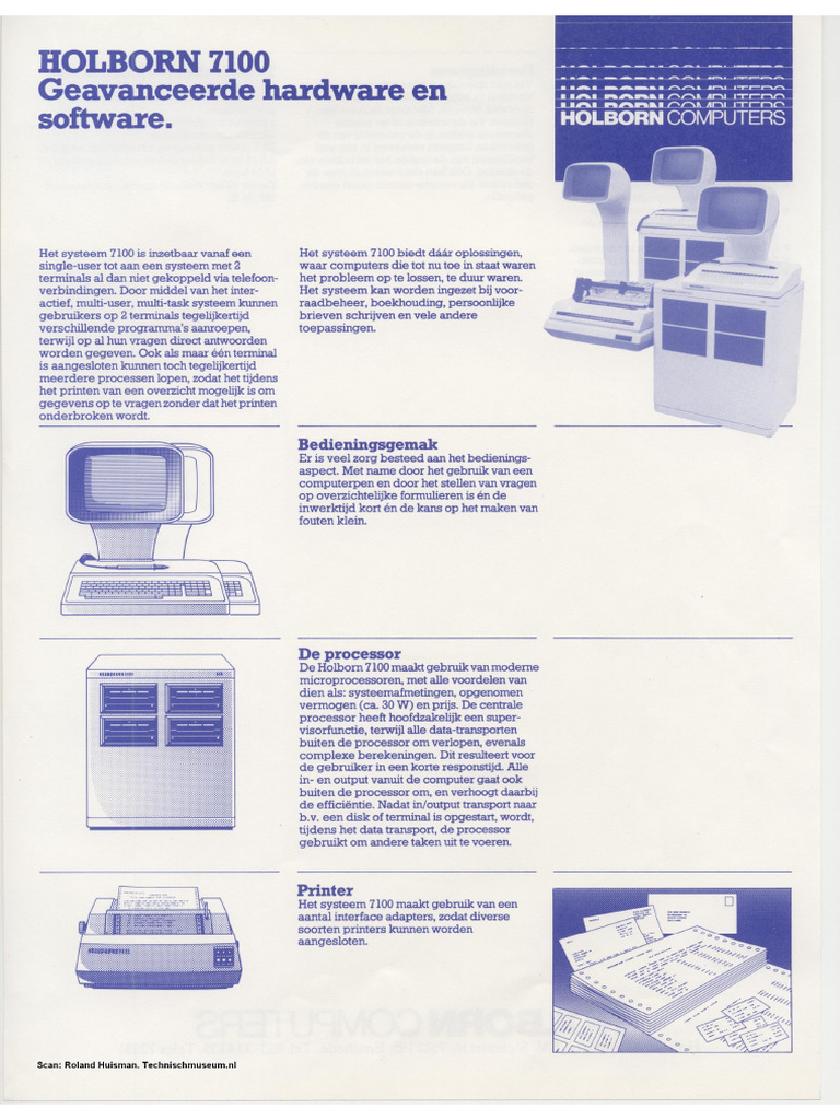 Holborn 7100 Folder | PDF