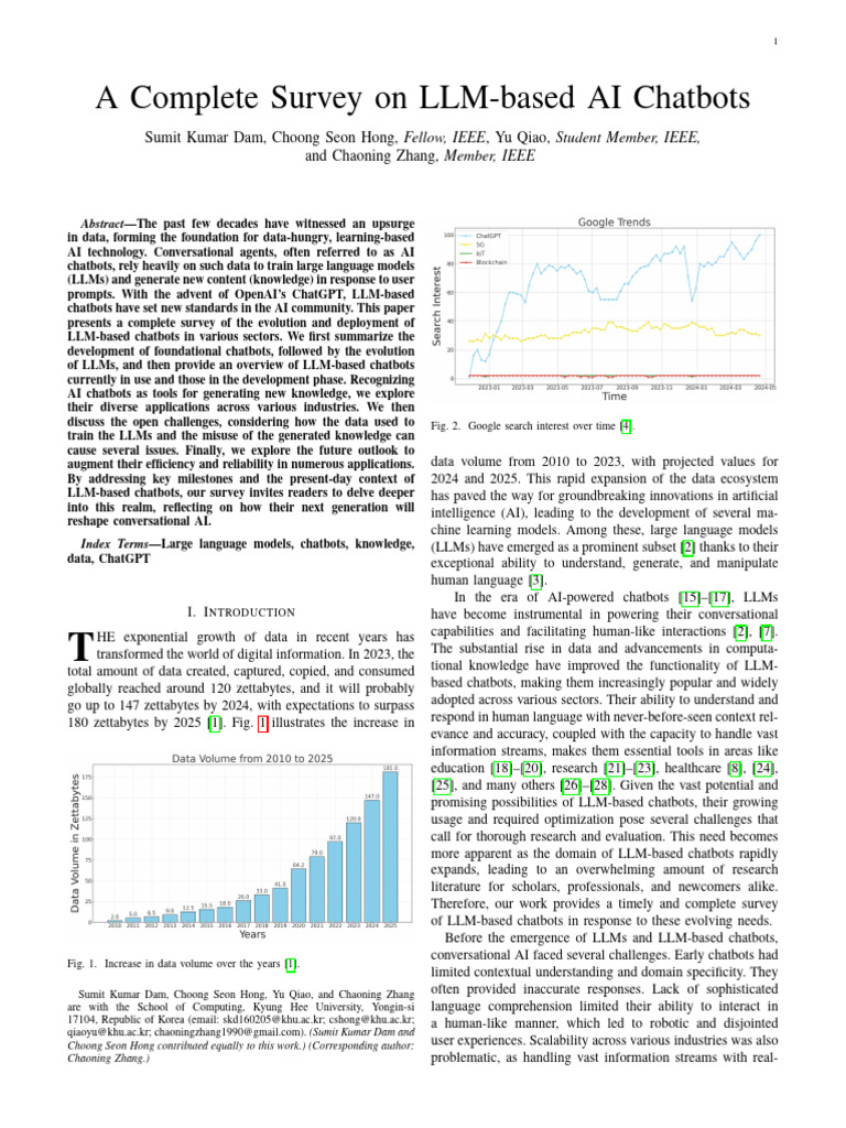 A Complete Survey On LLM-based AI Chatbots | PDF