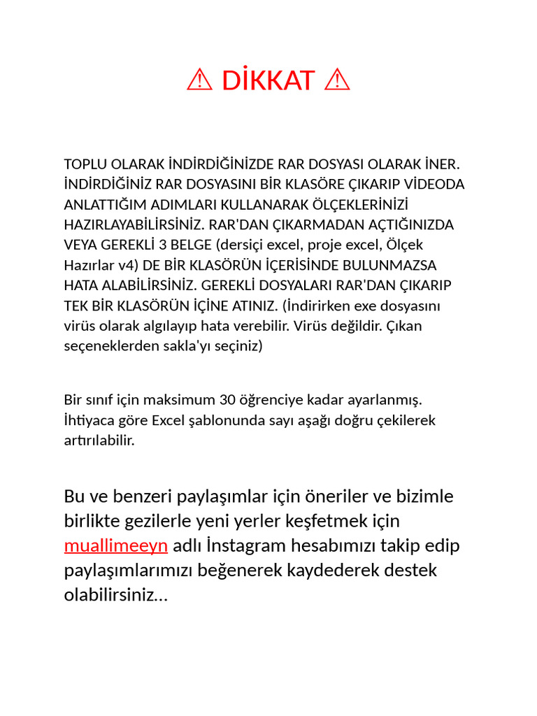 Önce Beni̇ Oku | PDF