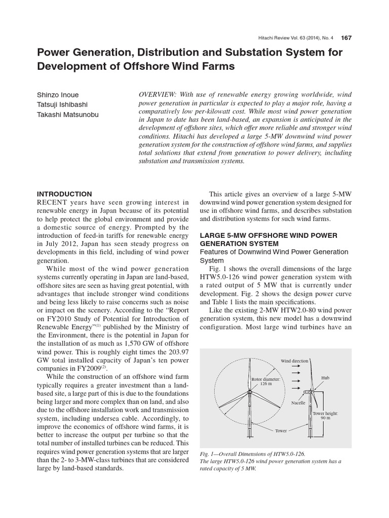 Power Generation Distribution and Substation System | PDF