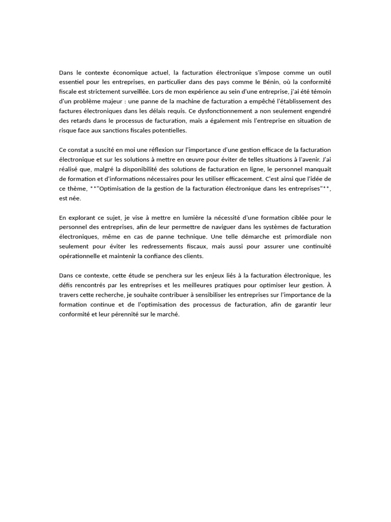 Introduction Rapport de Stage | PDF