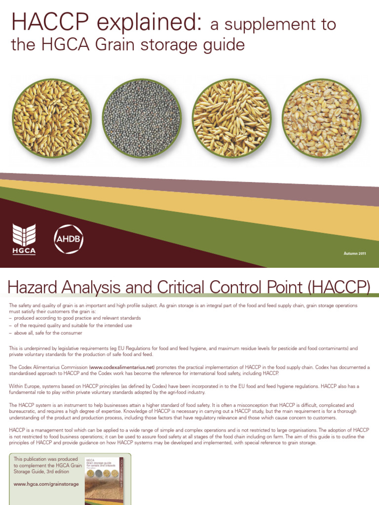 HACCP Explained | PDF