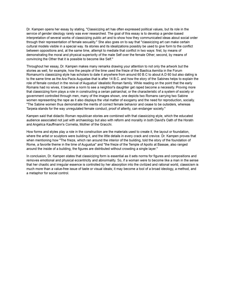 Response Essay 2 | PDF