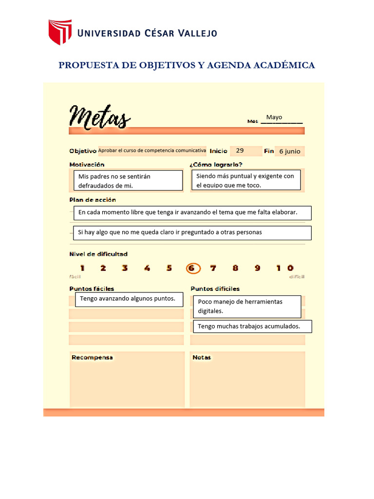 Mi Agenda Academica | PDF