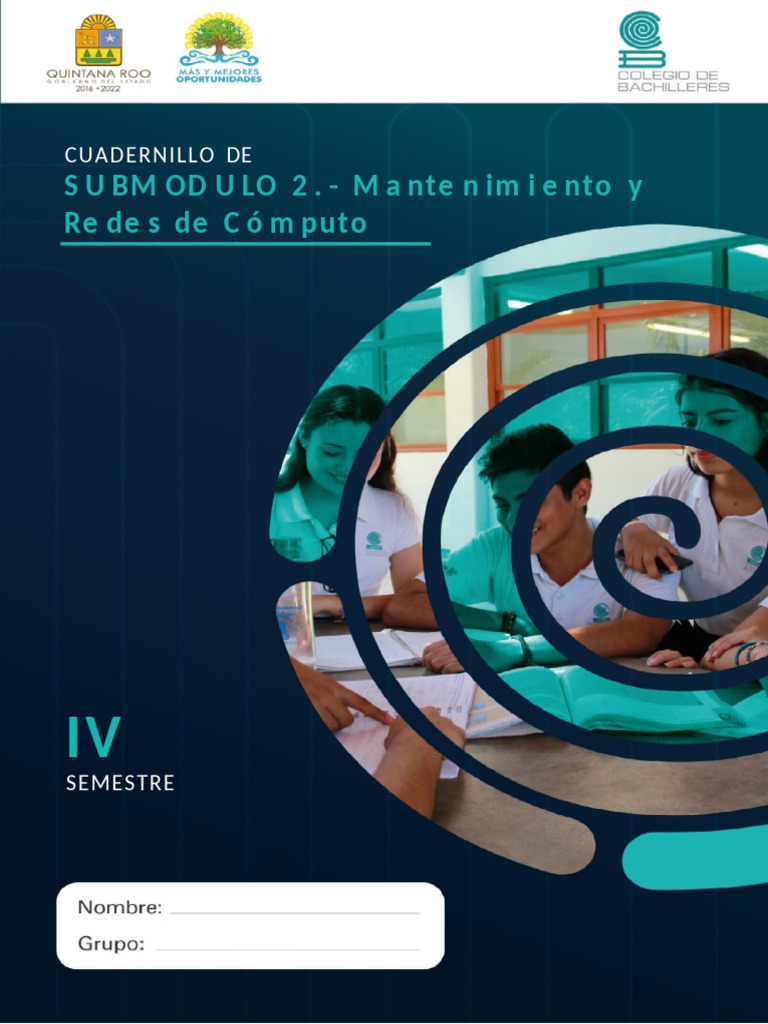 Cuadernillo_TICS 4to SEMESTRE - Submódulo 2.- Mantenimiento y Redes (1) | PDF