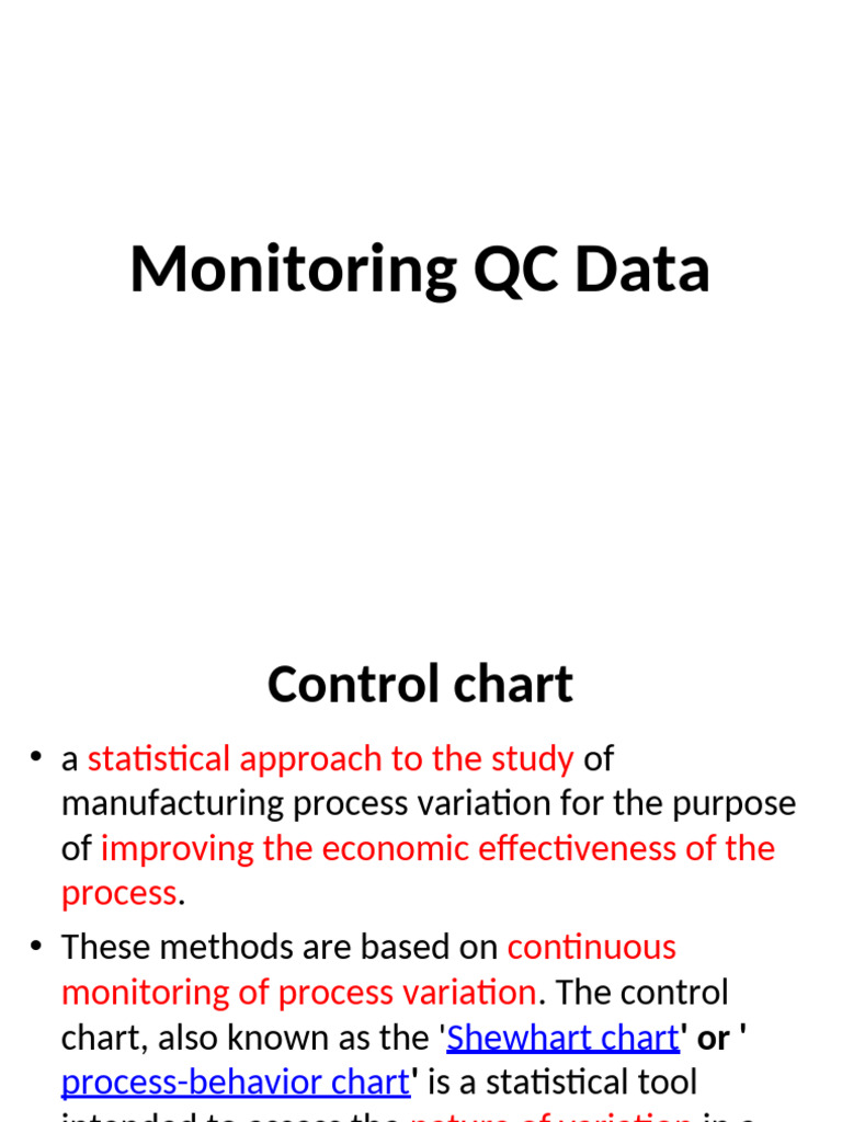 Quality Control | PDF