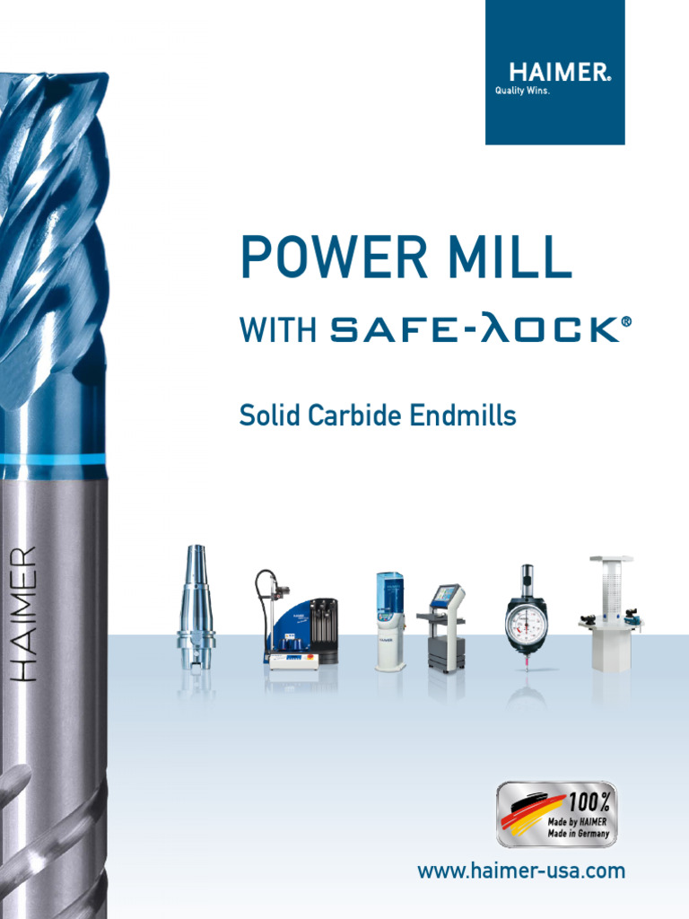 Haimer Power Mill With Safe Lock | PDF