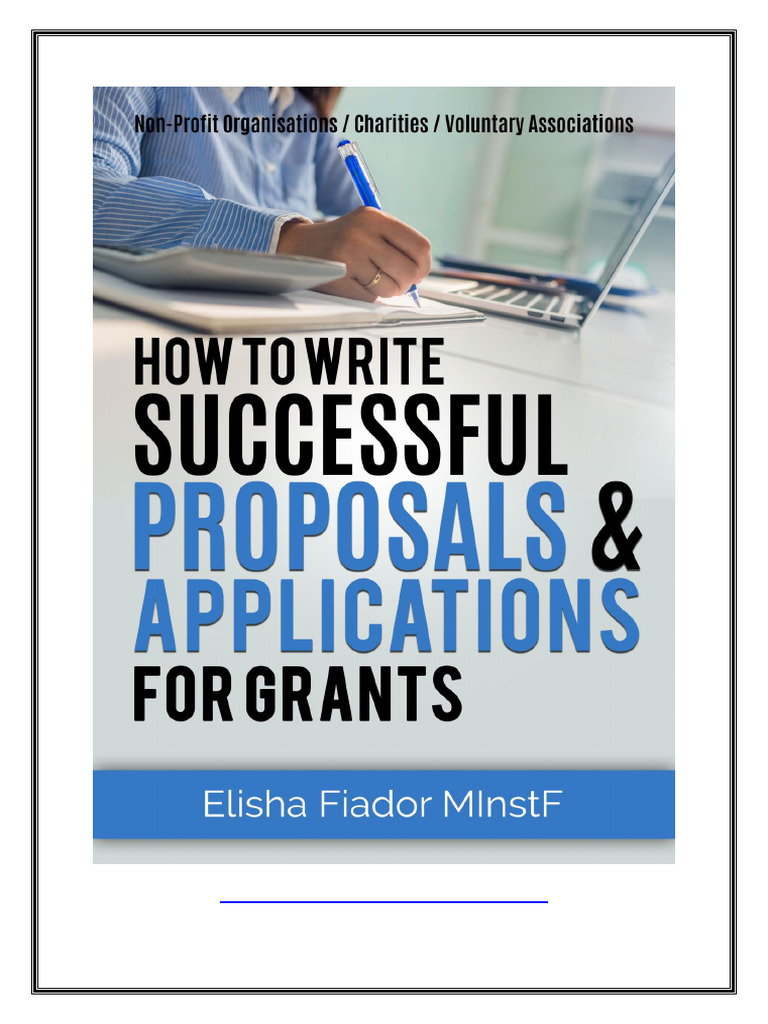 How To Write Successful Proposals For Grants | PDF