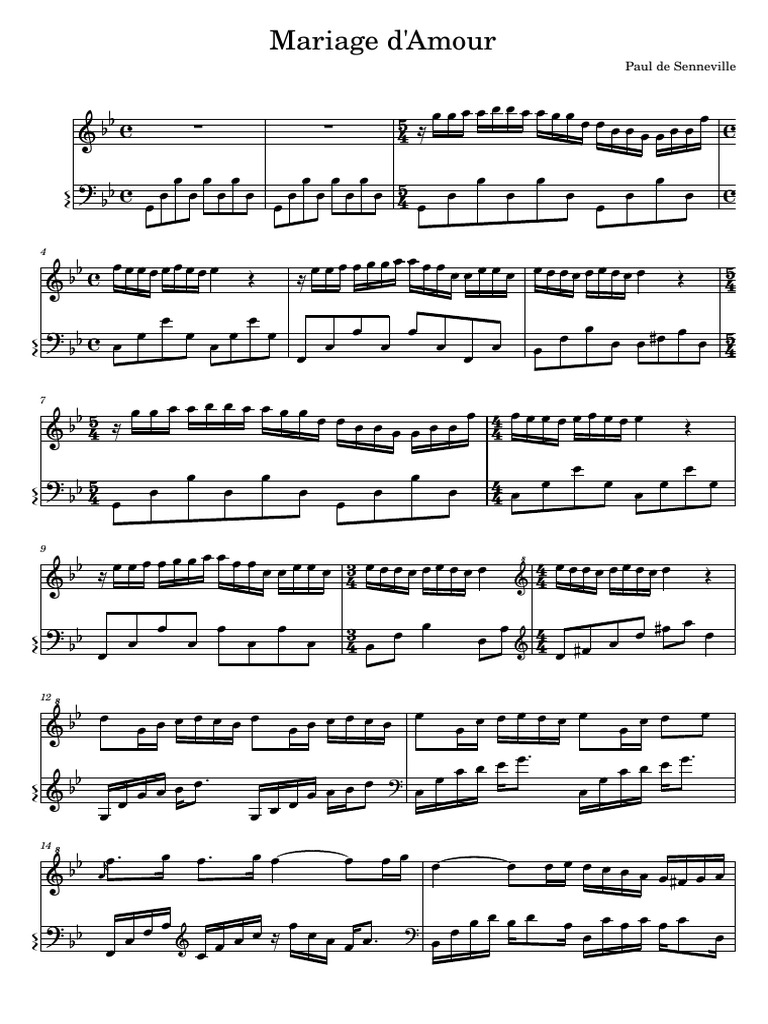 Mariage Damour | PDF