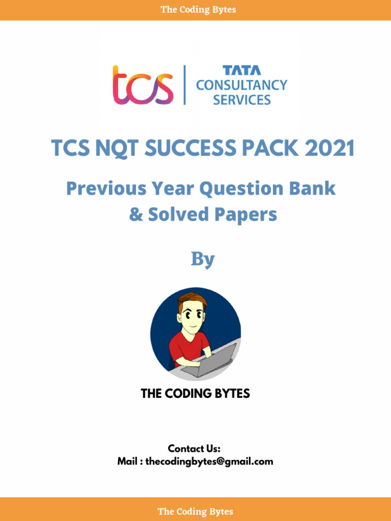 TCS NQT Success Pack - The Coding Bytes | PDF