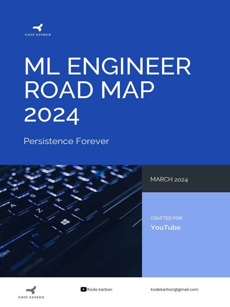 Complete Road Map ML Engineer 2024 | PDF