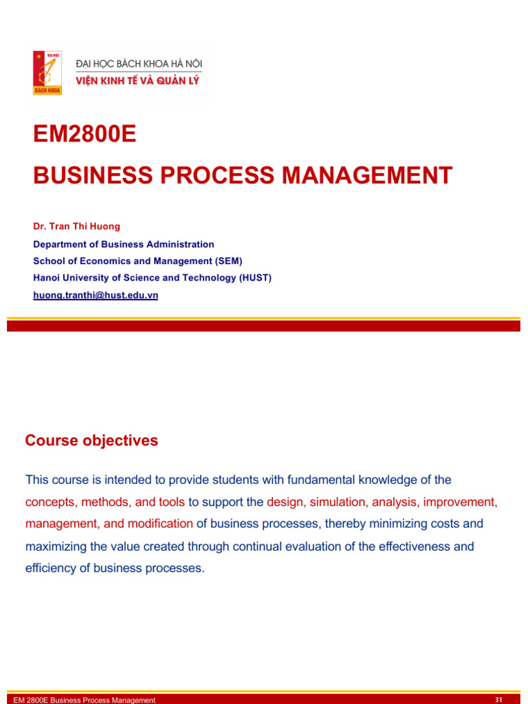 BPM Ch0 Introduction | PDF