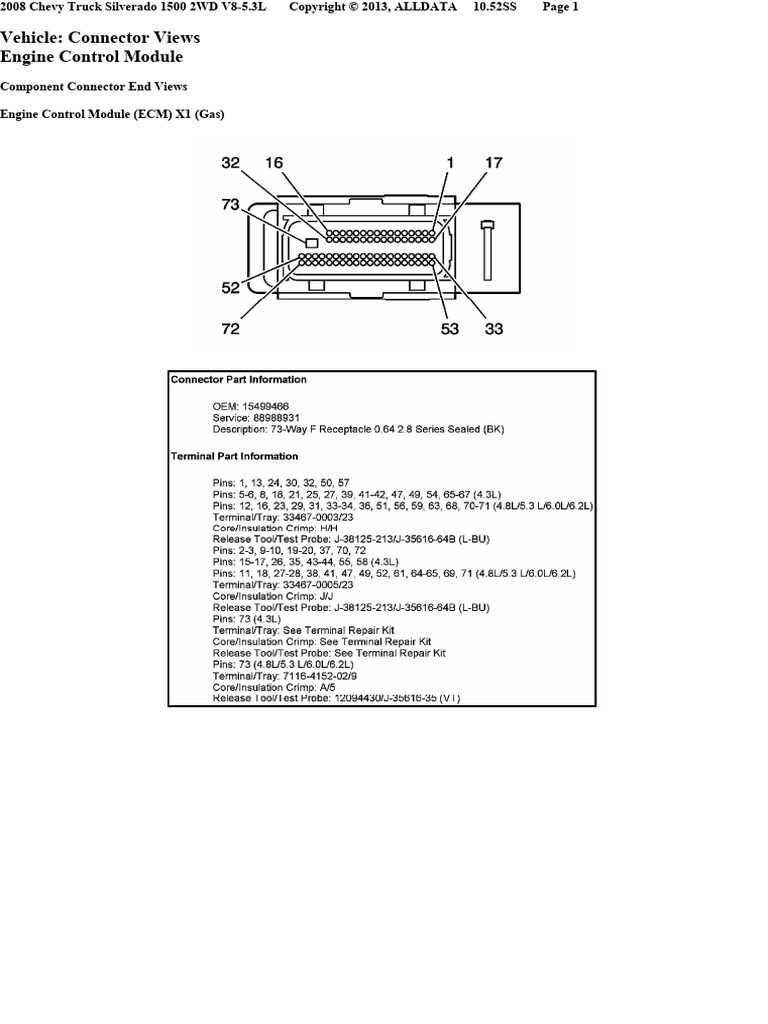 Conector PCM 5.3 v8 | PDF