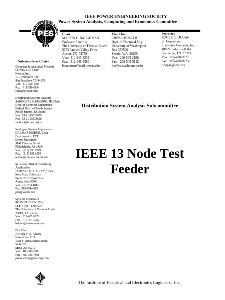 Ieee 13.1 | PDF