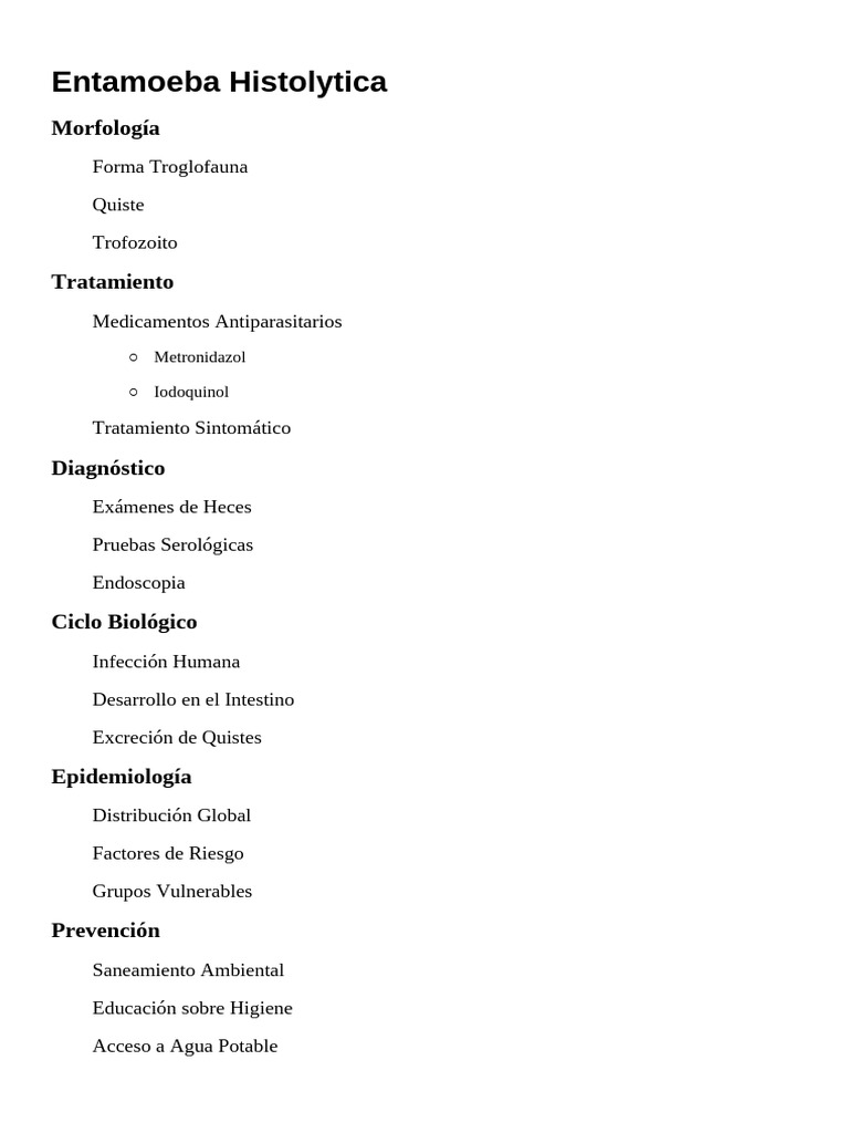 Entamoeba Histolytica | PDF