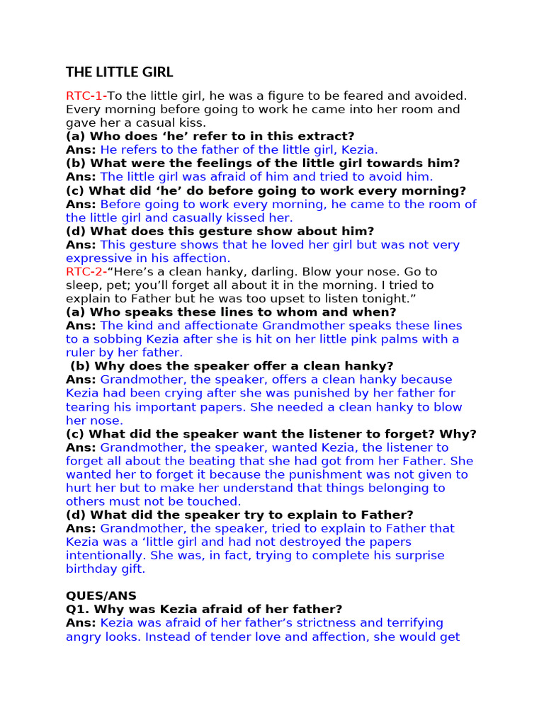 Notes 9TH Little Girl | PDF