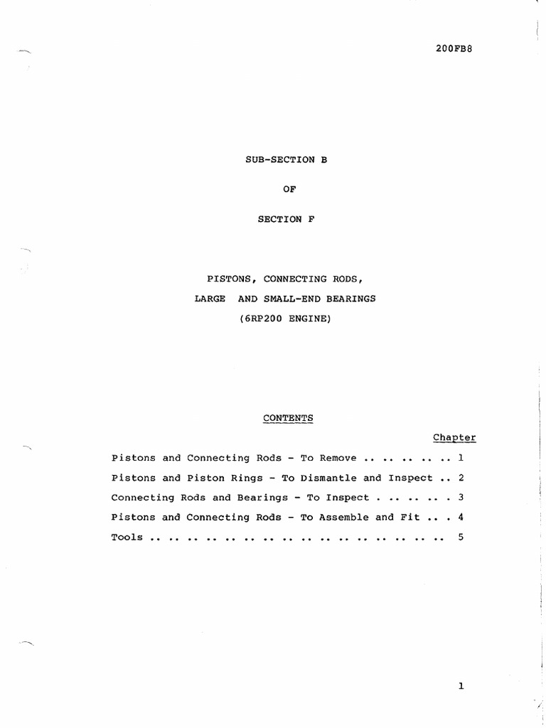200 FB8 | PDF