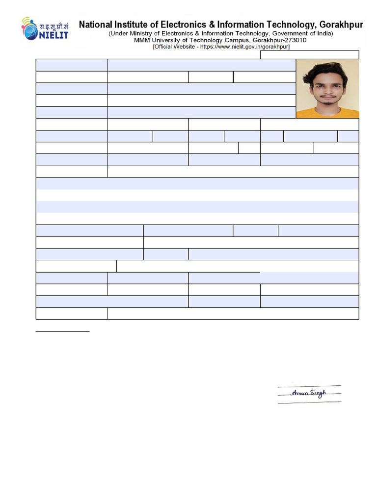 Application Form 1 | PDF