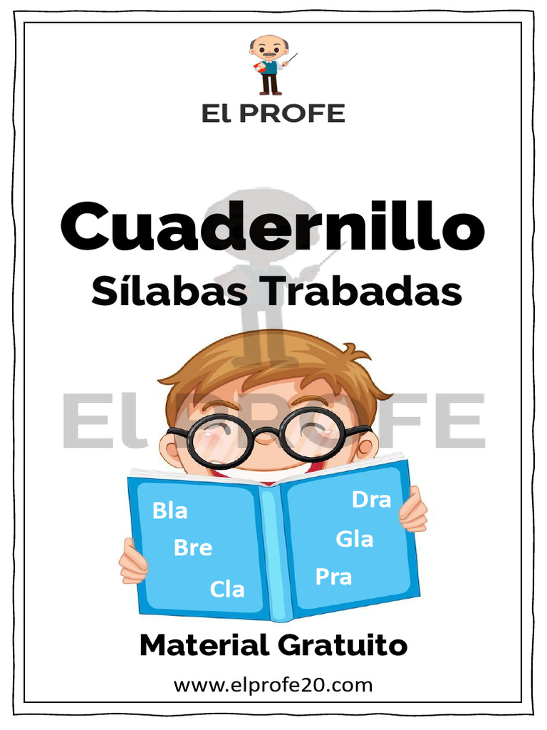 Cuadernillo De Silabas Trabadas Gratis Pdf
