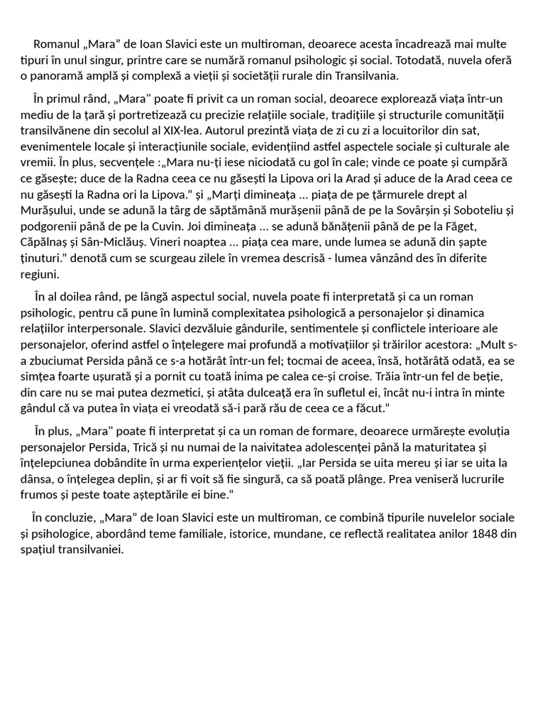 Mara" - Multiroman | PDF
