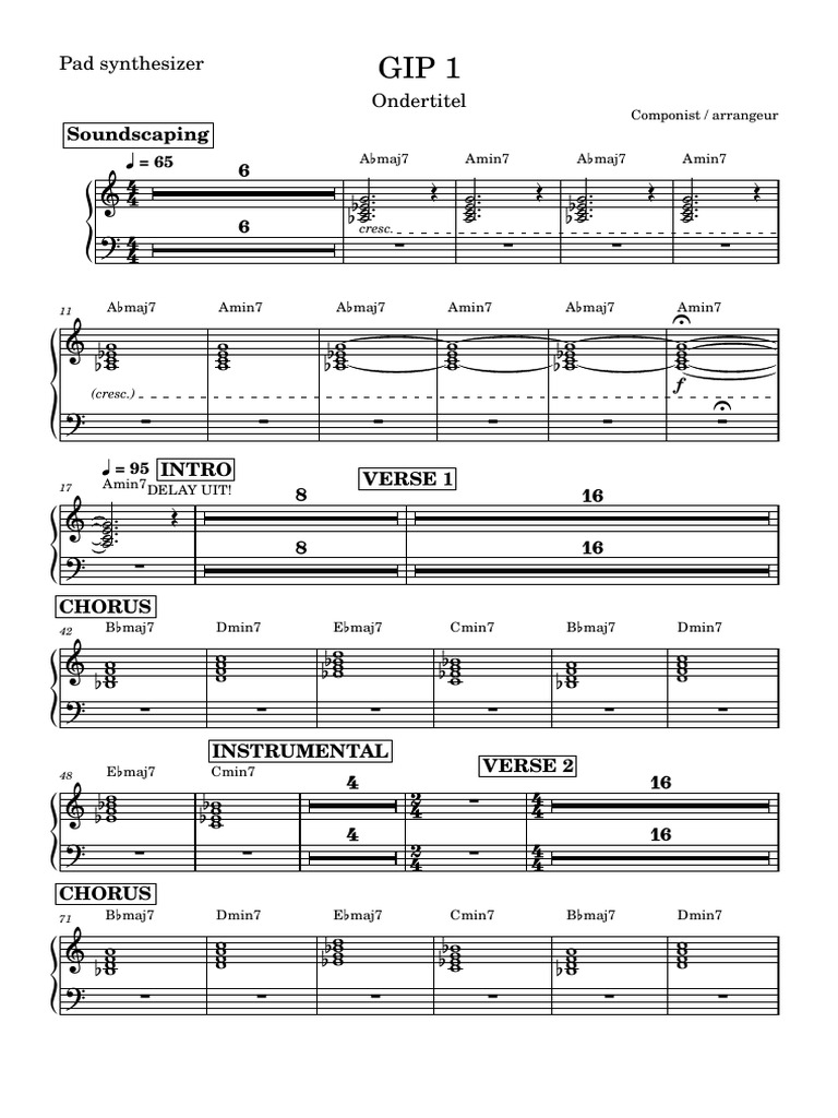 GIP 1-Pad Synthesizer | PDF