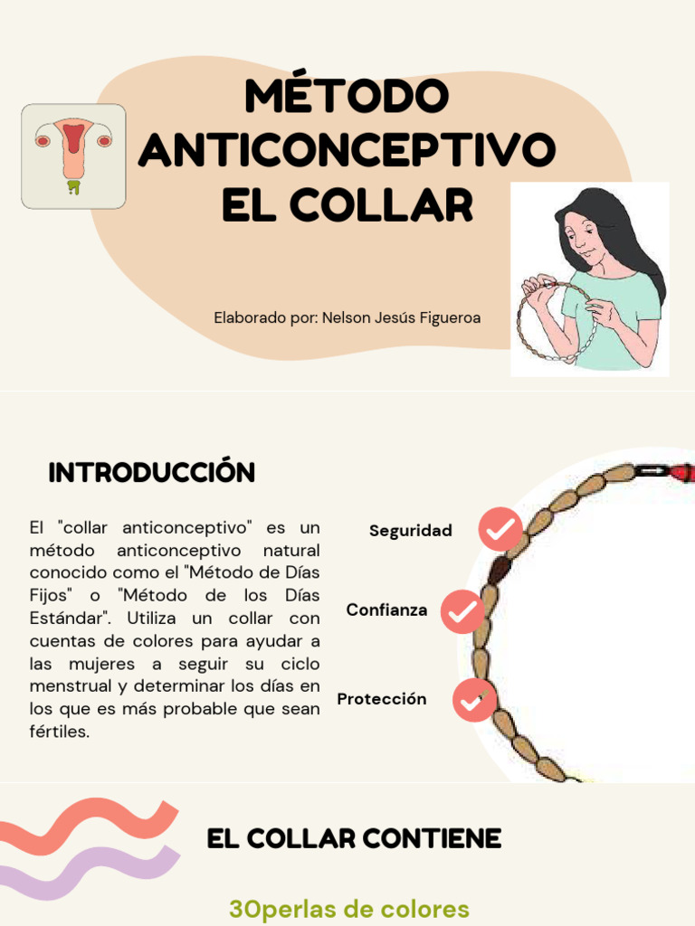 Método Anticonceptivo El Collar | PDF | Control de la natalidad | Estilo de vida
