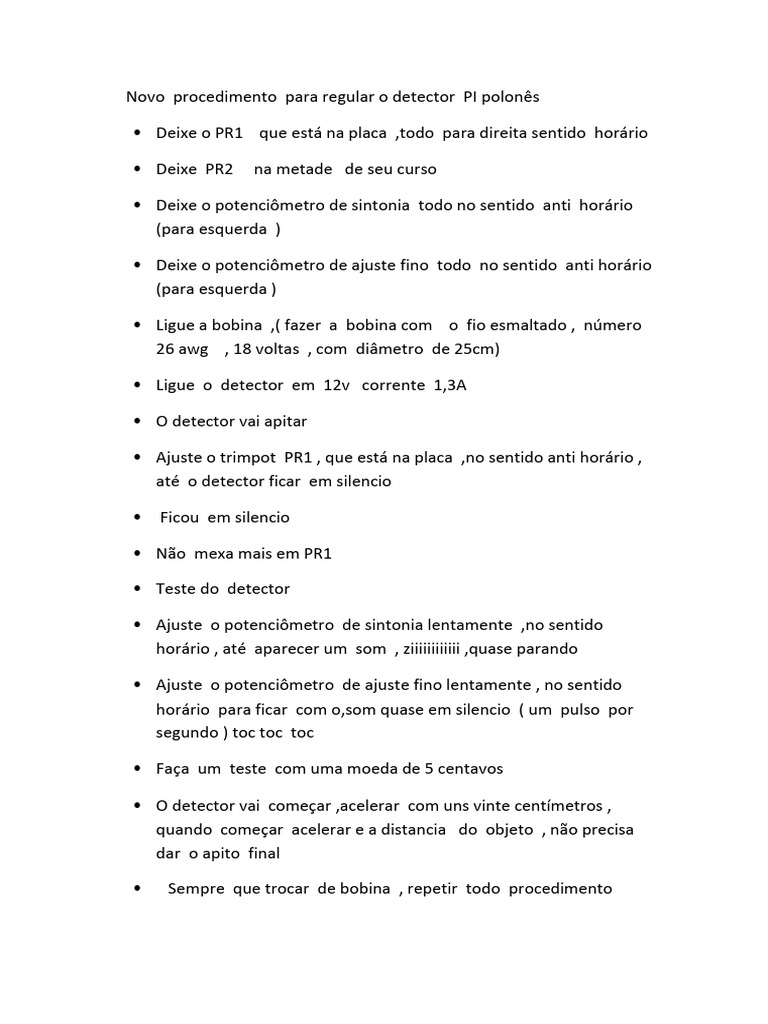 Ajuste Pi Polon S | PDF