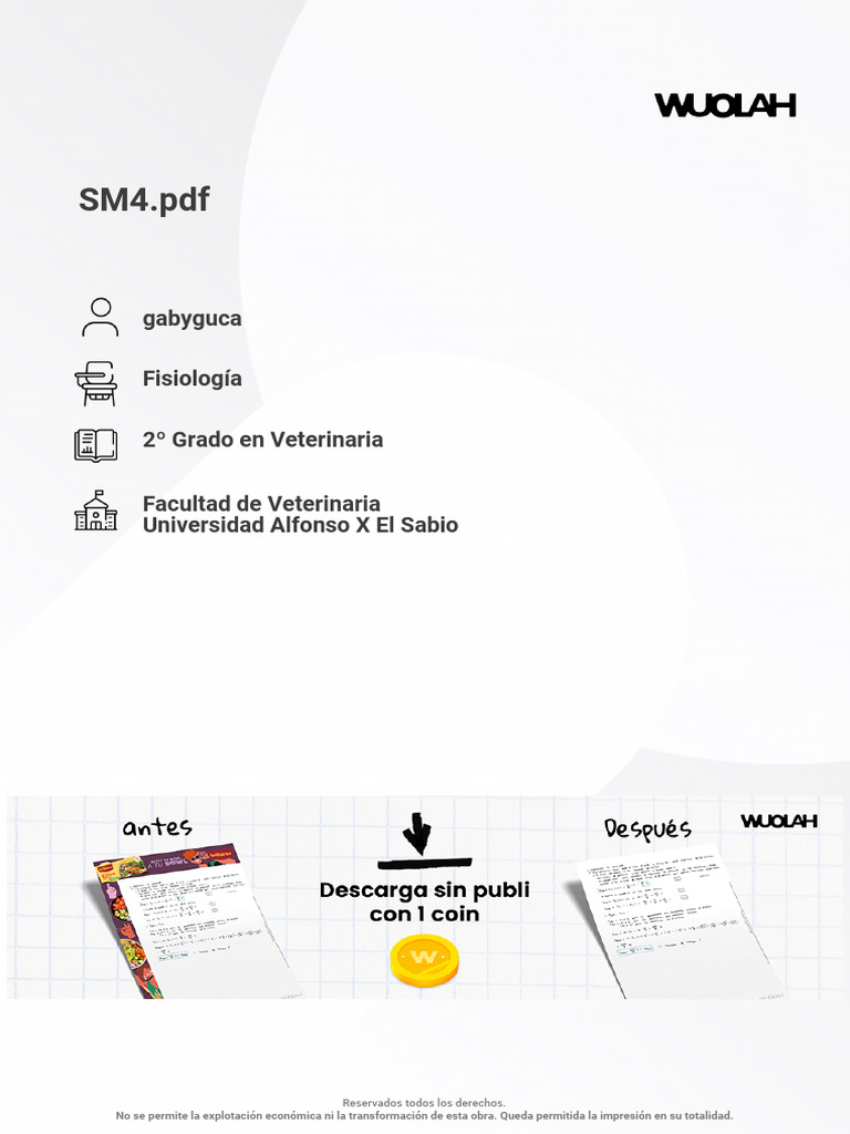 SM4.pdf: Gabyguca Fisiología 2º Grado en Veterinaria Facultad de Veterinaria Universidad Alfonso ...