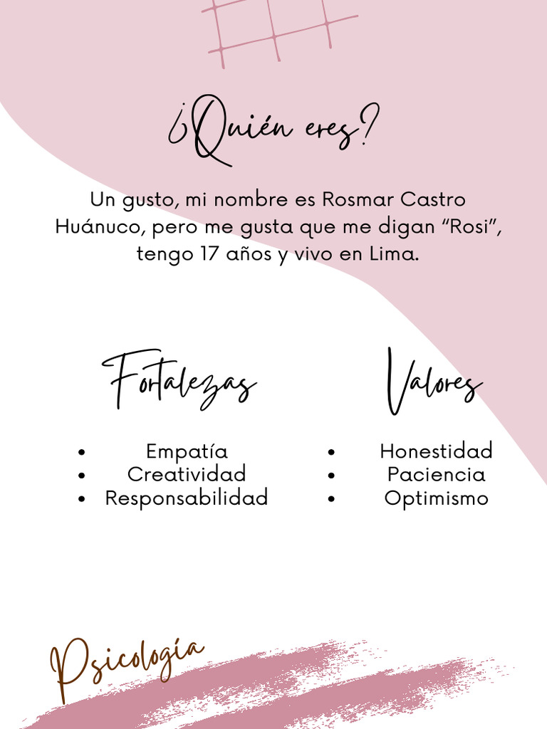 ¿Quién Eres | PDF