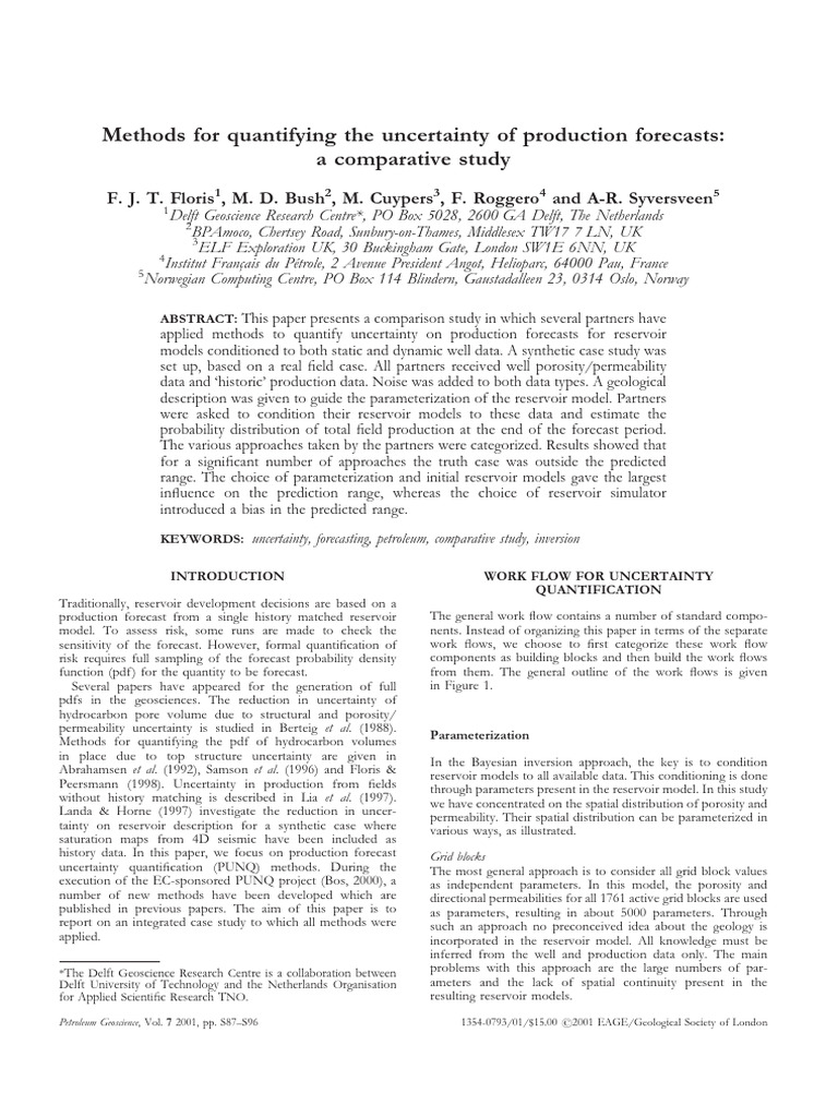 Good Geoscience Paper | PDF