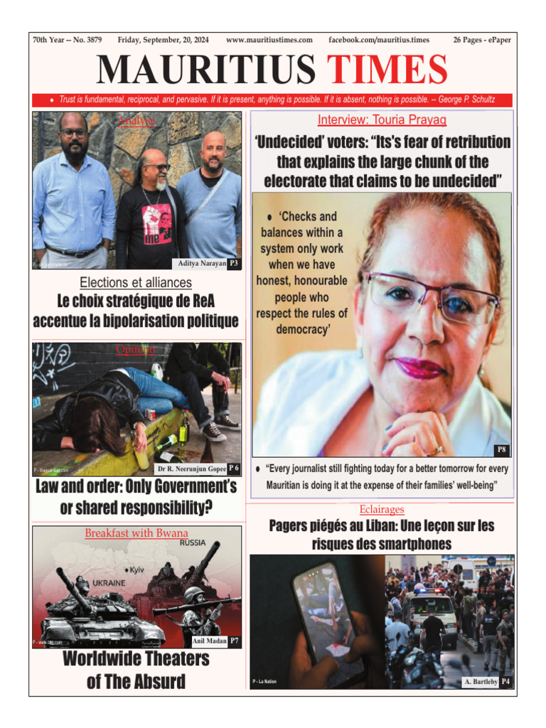 MT Friday 20 September 2024 | PDF