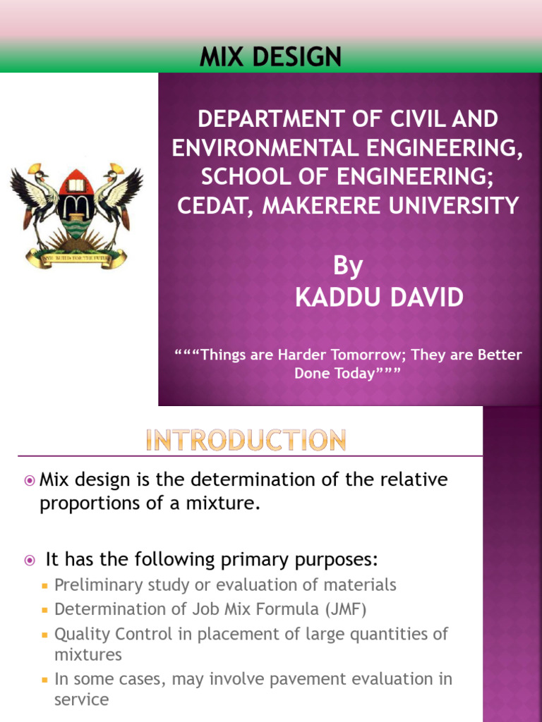 5 - Mix Design | PDF