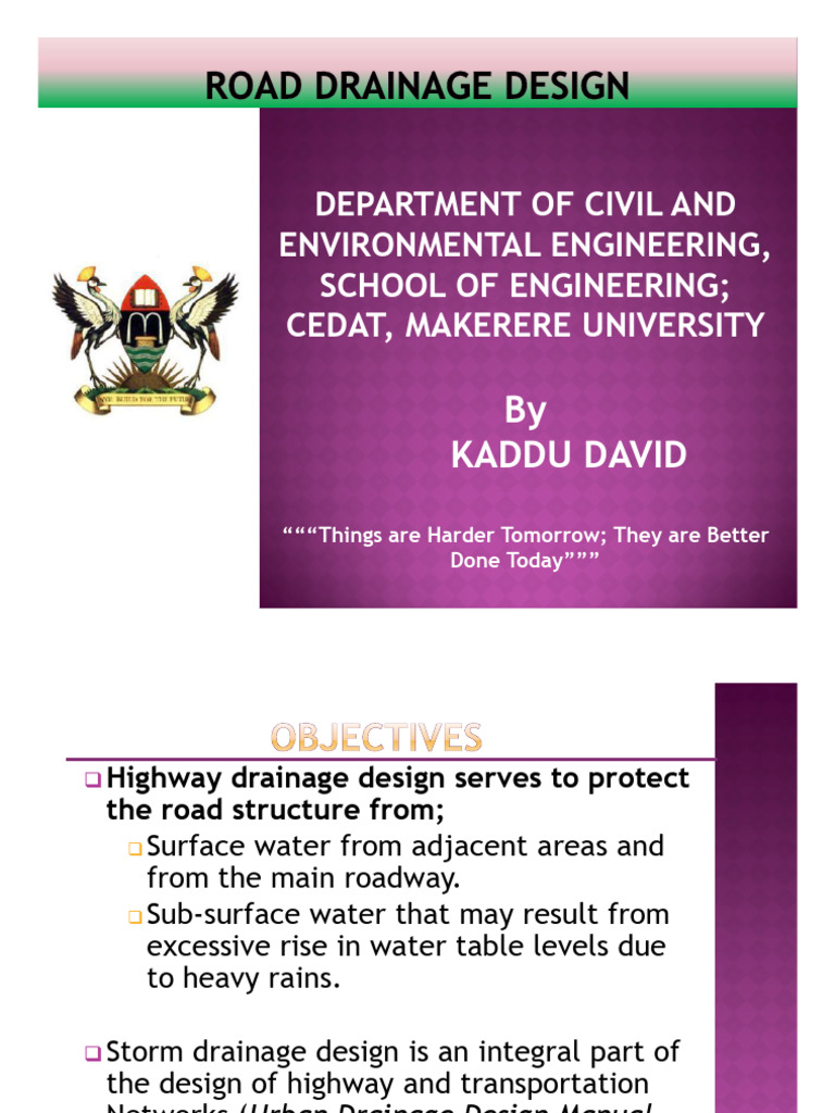 10 Drainage Design | PDF