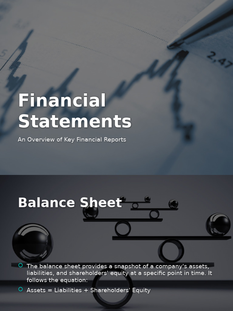 Financial Statements Presentation | PDF