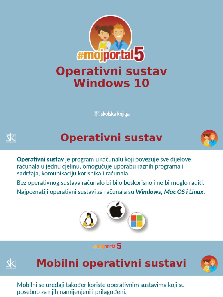 2.1. Operativni Sustav Windows 10 (11,12) | PDF
