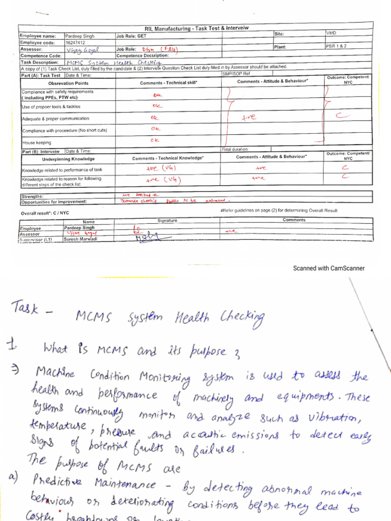 MCMS System Health Checking | PDF