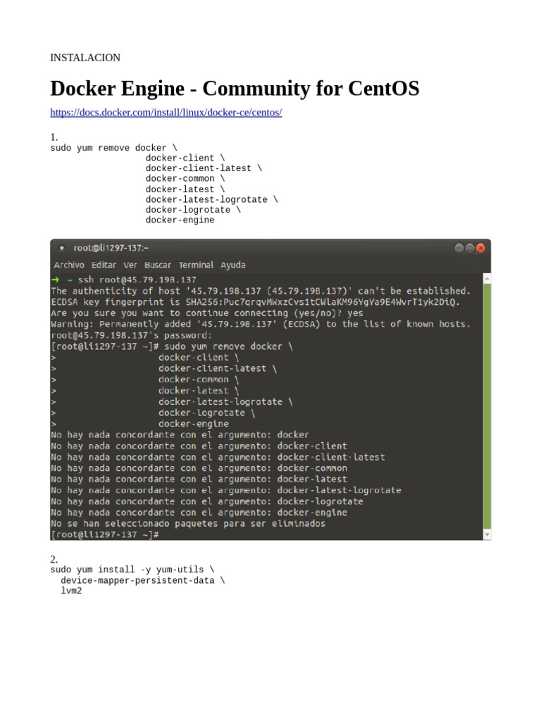 Implementar Con Docker | PDF