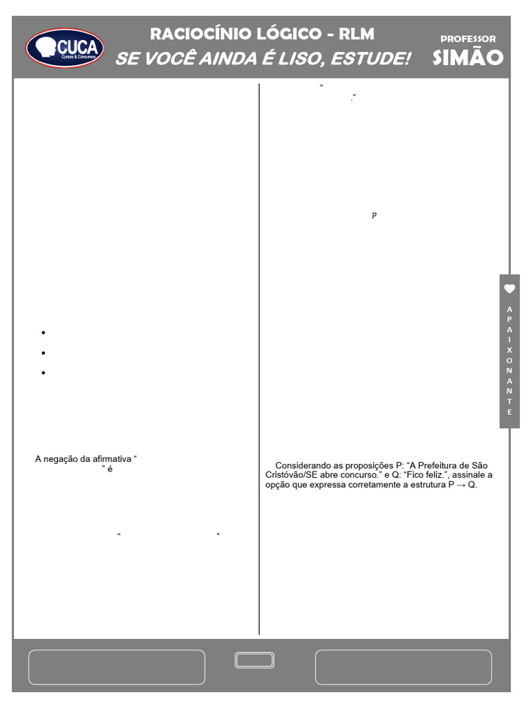 17 - 45 - 1720820722 - Simulado 1 - Turma Nova - Noturno | PDF