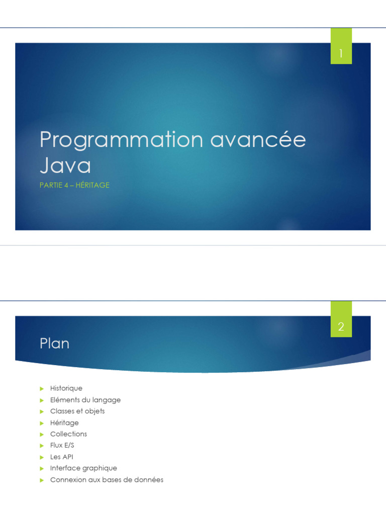 Partie 4 - Héritage JAVA | PDF