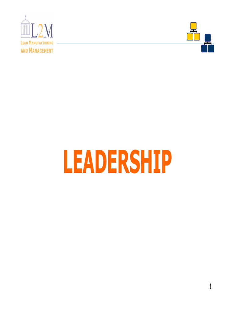LEADERSHIP | PDF