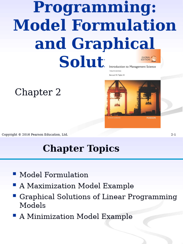 QBA - PPT - 02 (Linear Programming) - Modified (Sep 2 2024) | PDF