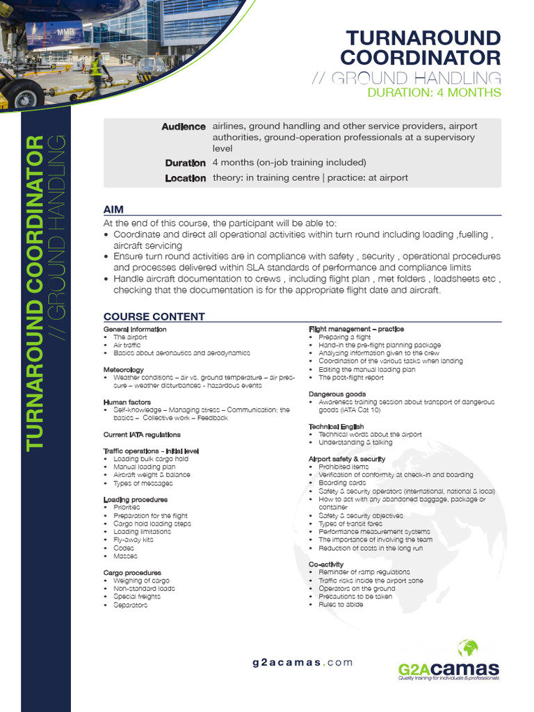 Turnaround Coord Indiv | PDF