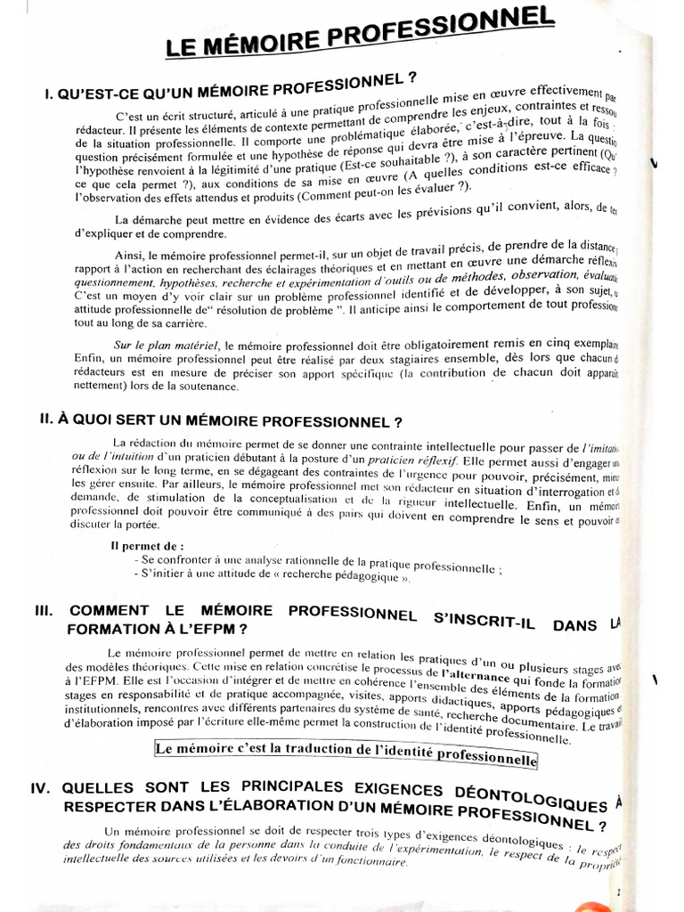 Methodologie de Mémoire | PDF