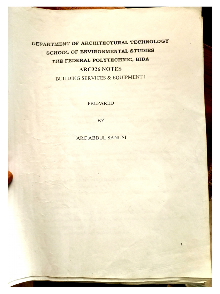 Sanusi Buildind Services Part 1 | PDF