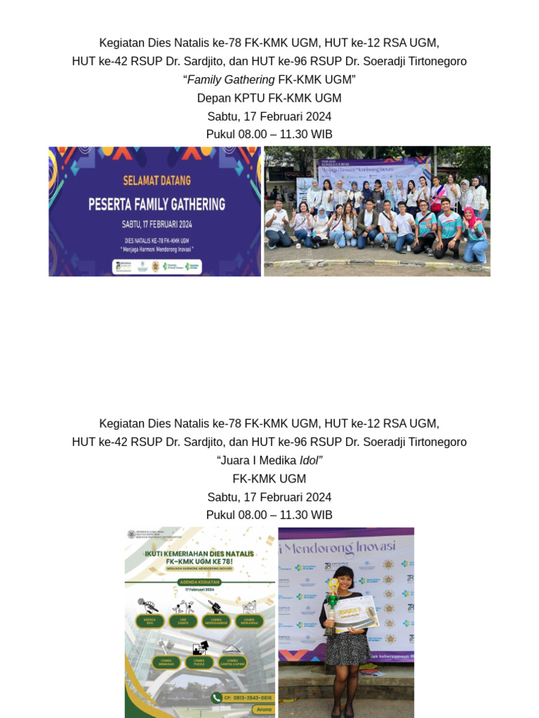 WORD Kegiatan Print | PDF