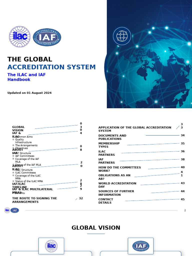 ILAC IAF Handbook - August 2024 2 | PDF