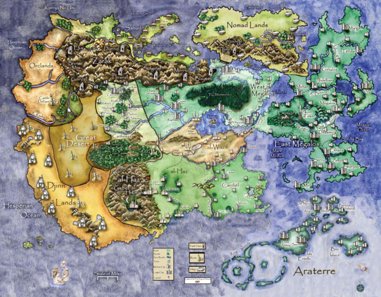 Banestorm - World Map | PDF