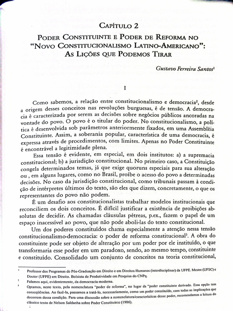 Poder Constituinte | PDF