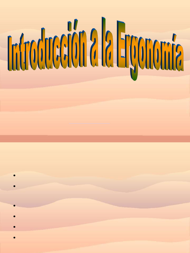 1 Introduccion A La Ergonomia Pdf